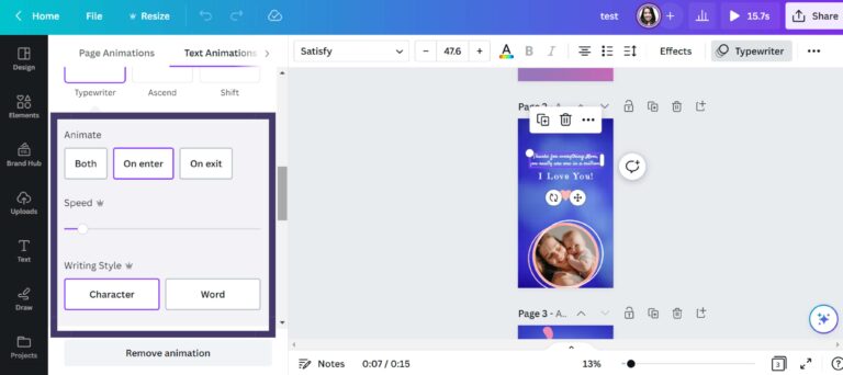 How to Control Animation Sequence in Canva (Step-by Step Guide) - Your Social Bae