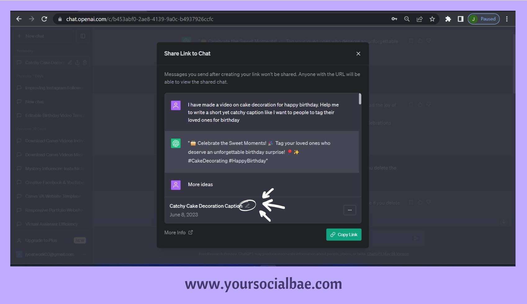 How To Share ChatGPT Conversation With Ease: A Step-by-Step Guide ...