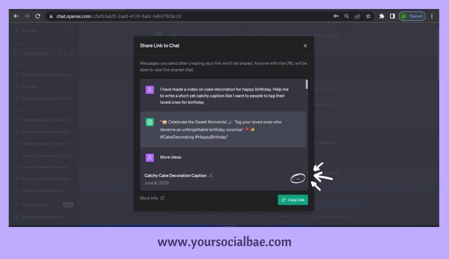 How To Share ChatGPT Conversation With Ease: A Step-by-Step Guide ...