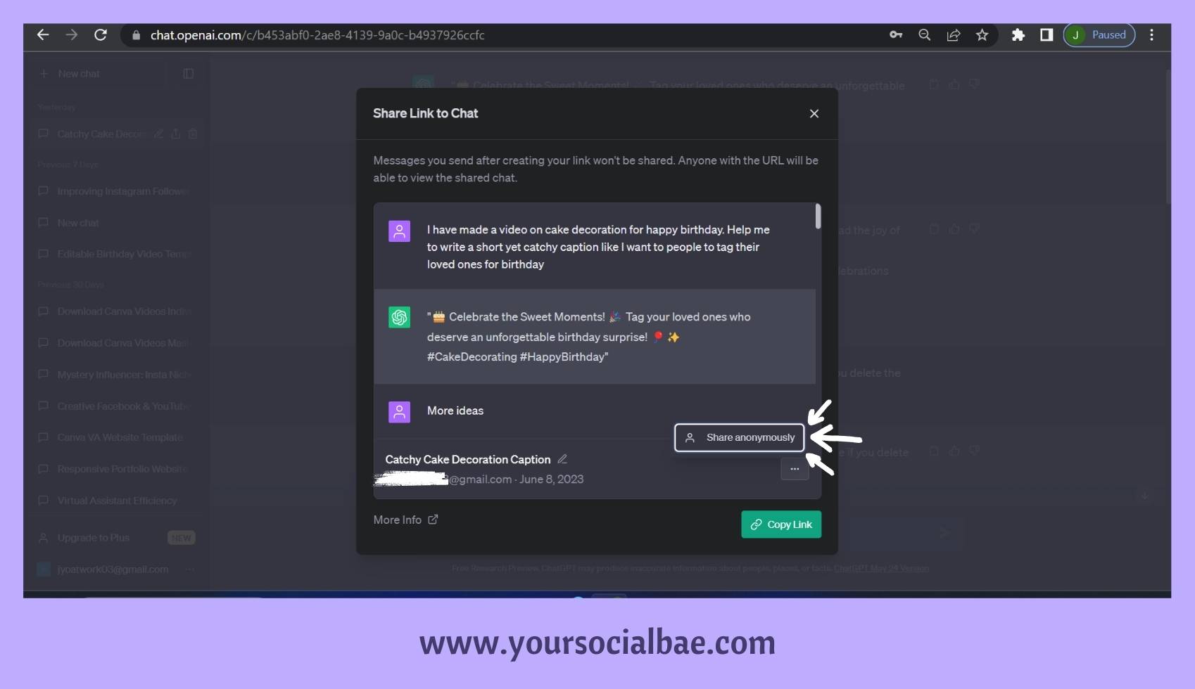 How To Share ChatGPT Conversation With Ease: A Step-by-Step Guide ...