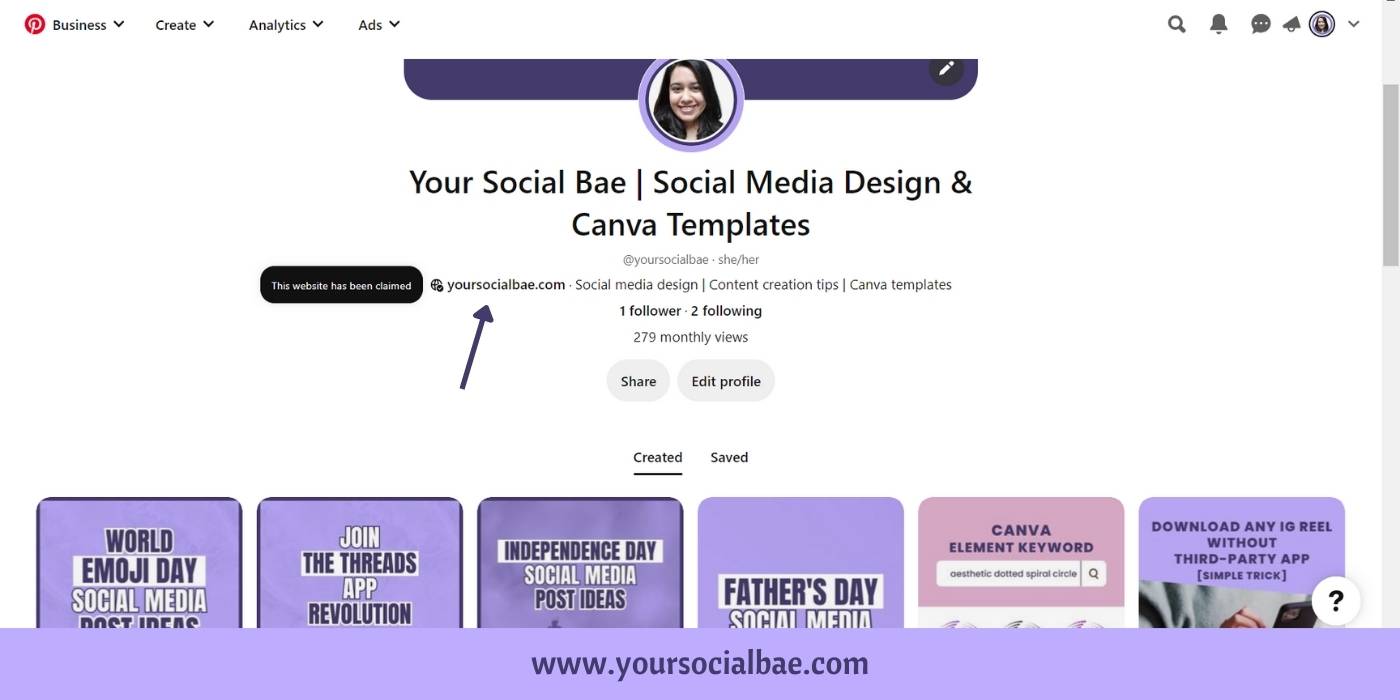 How to Claim Your Website on Pinterest (WordPress)
