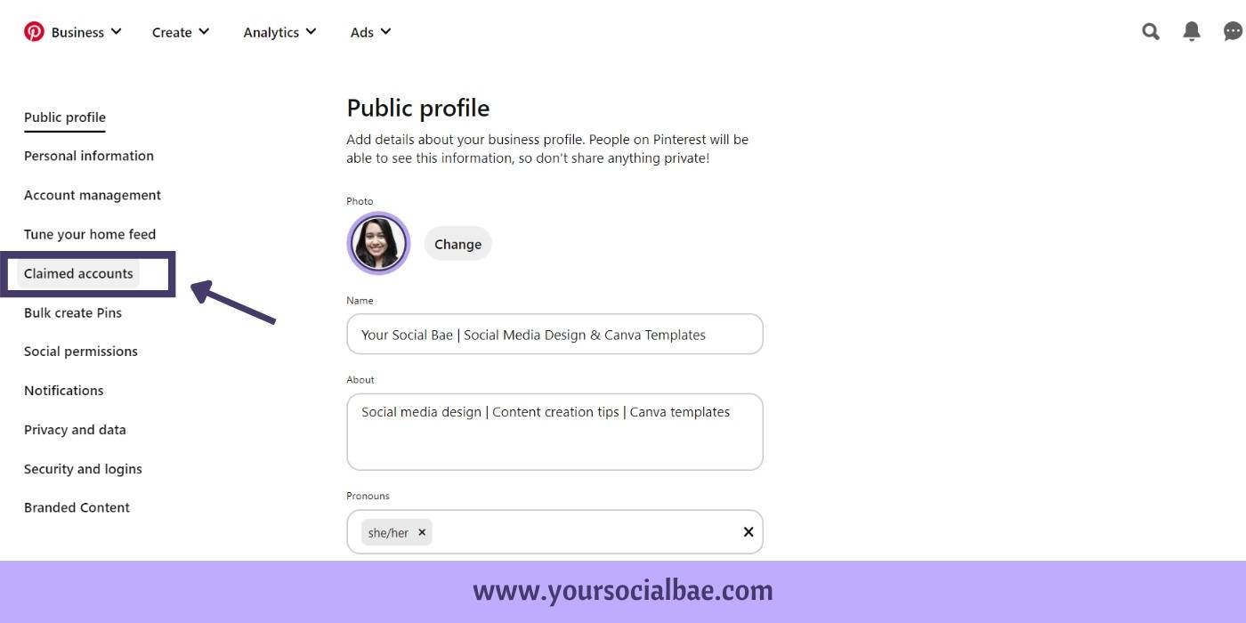 How to Claim Your Website on Pinterest (WordPress)