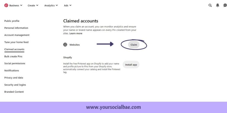 How to Claim Your Website on Pinterest (WordPress)
